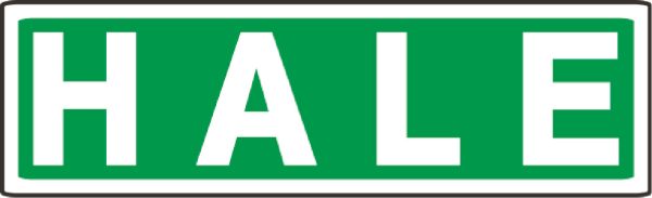 LETRERO HALE F08102 216/6 – Importaciones Vega